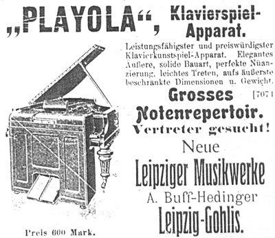 Die Hersteller von selbst spielenden Musikinstrumenten aus Leipzig von ...